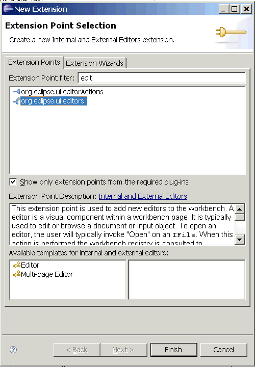 《eclipse插件开发学习笔记——013 Create a Editor》 - fantiejun0436 - 博客园